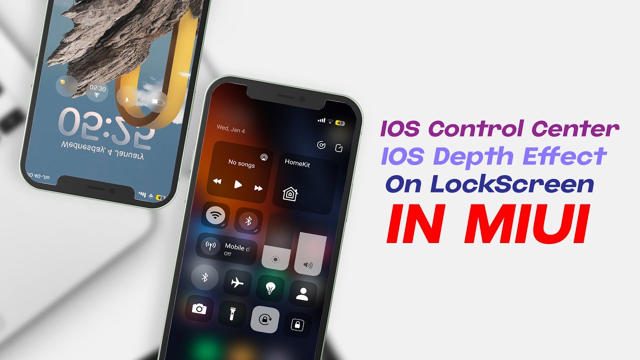 [iOS] Control Center / IOS Depth Effect on Lock Screen [INSTALL] In Any ...