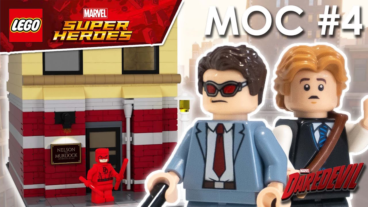 LEGO Daredevil Custom Minifigures | LEGO Marvel's Daredevil Nelson and ...