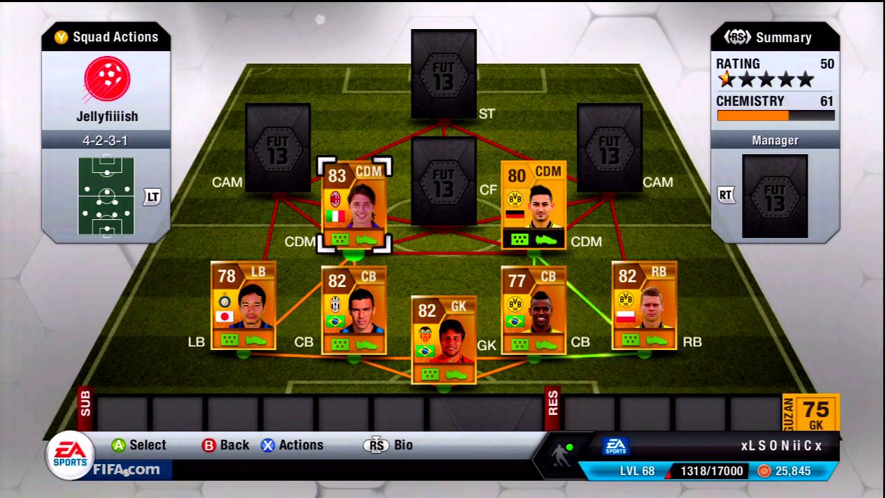 Fifa 13 Ultimate Team | Pato & Reus Hybrid - YouTube