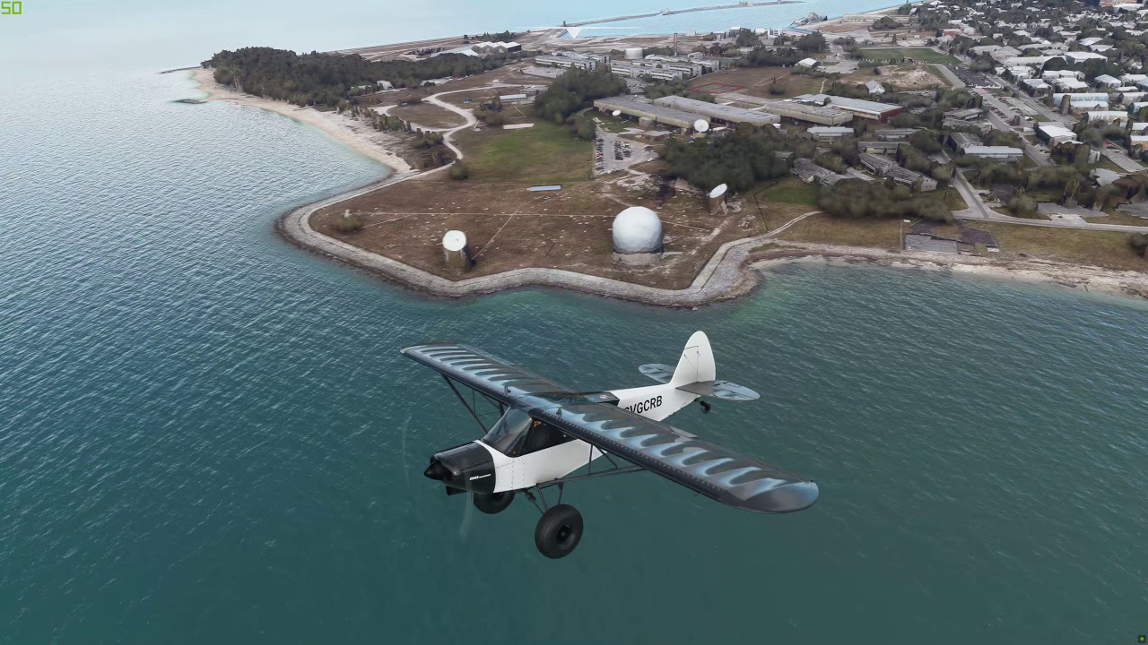 Scenic Flight at Key West (Florida, USA) in Microsoft Flight Simulator ...