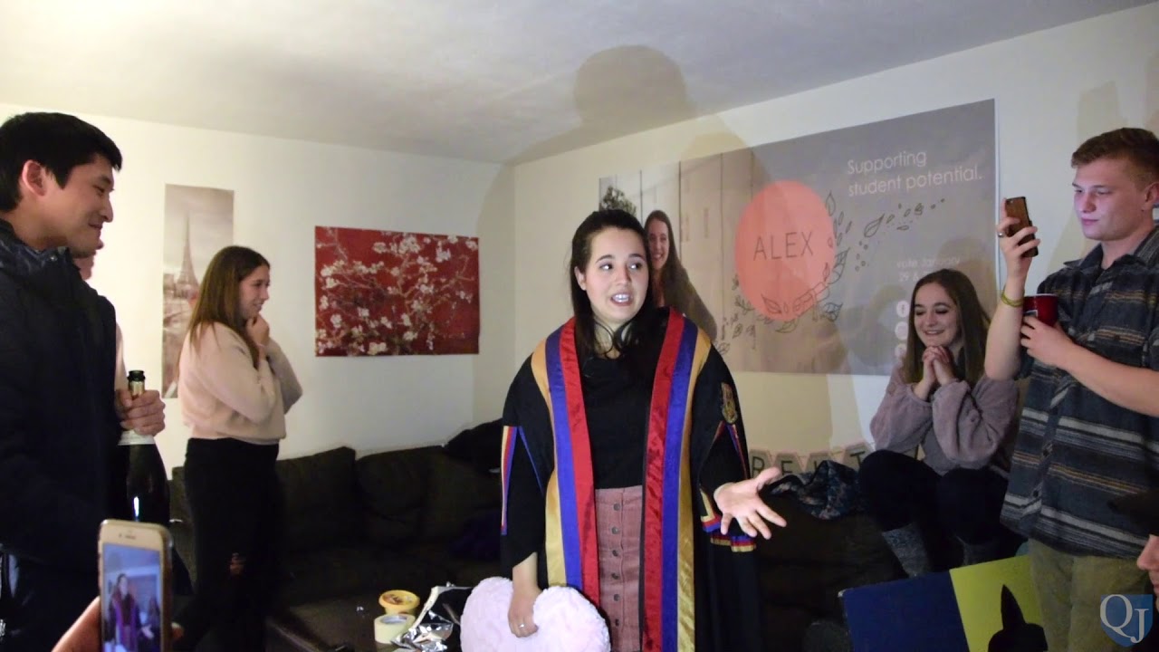 Alex da Silva becomes the 36th Rector of Queen's - YouTube