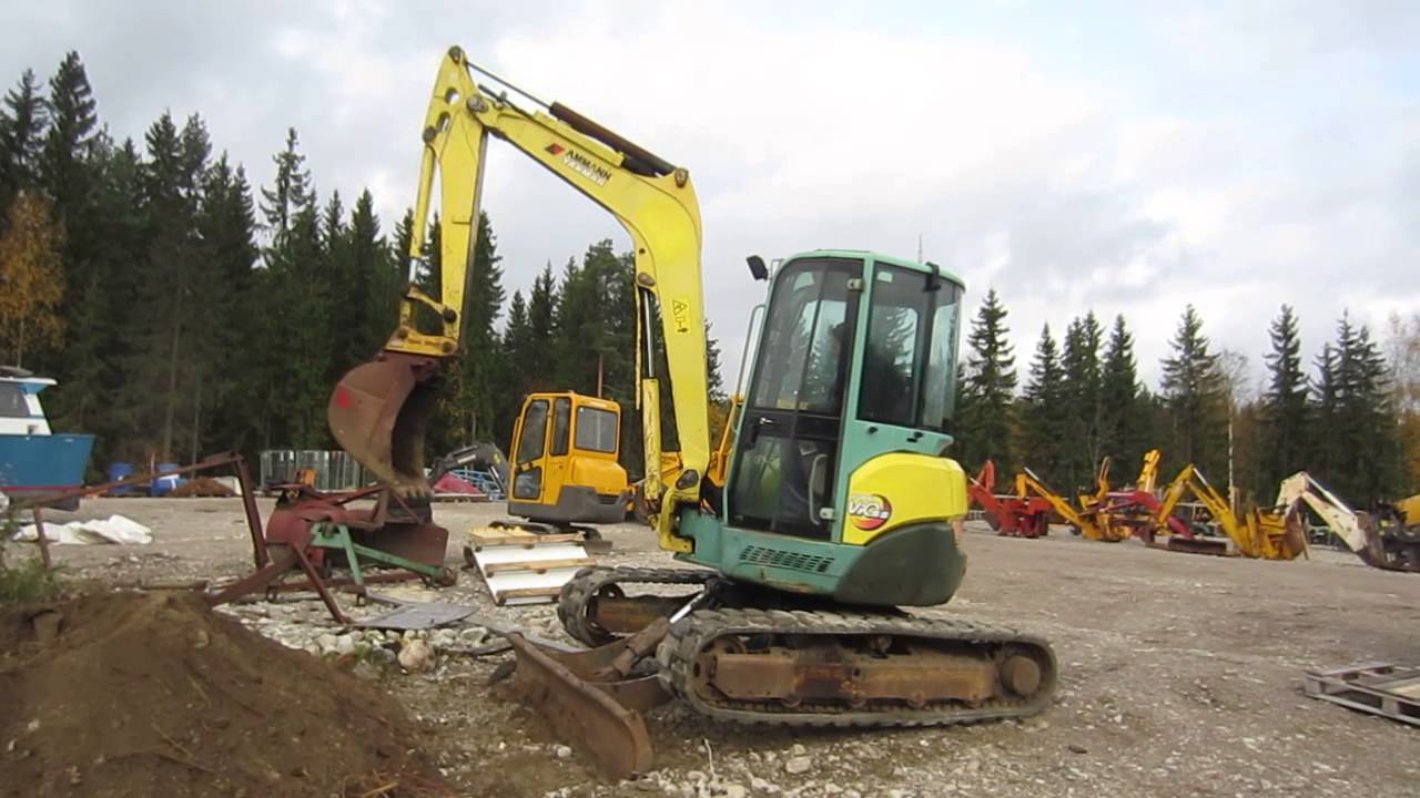 yanmar 55 vio - YouTube