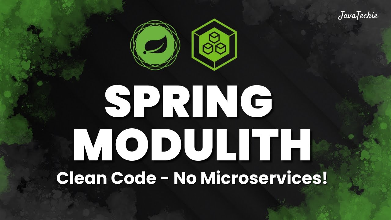 Spring Modulith Explained! 🔥 Smarter Than Microservices? | Real-Time App Walkthrough - YouTube