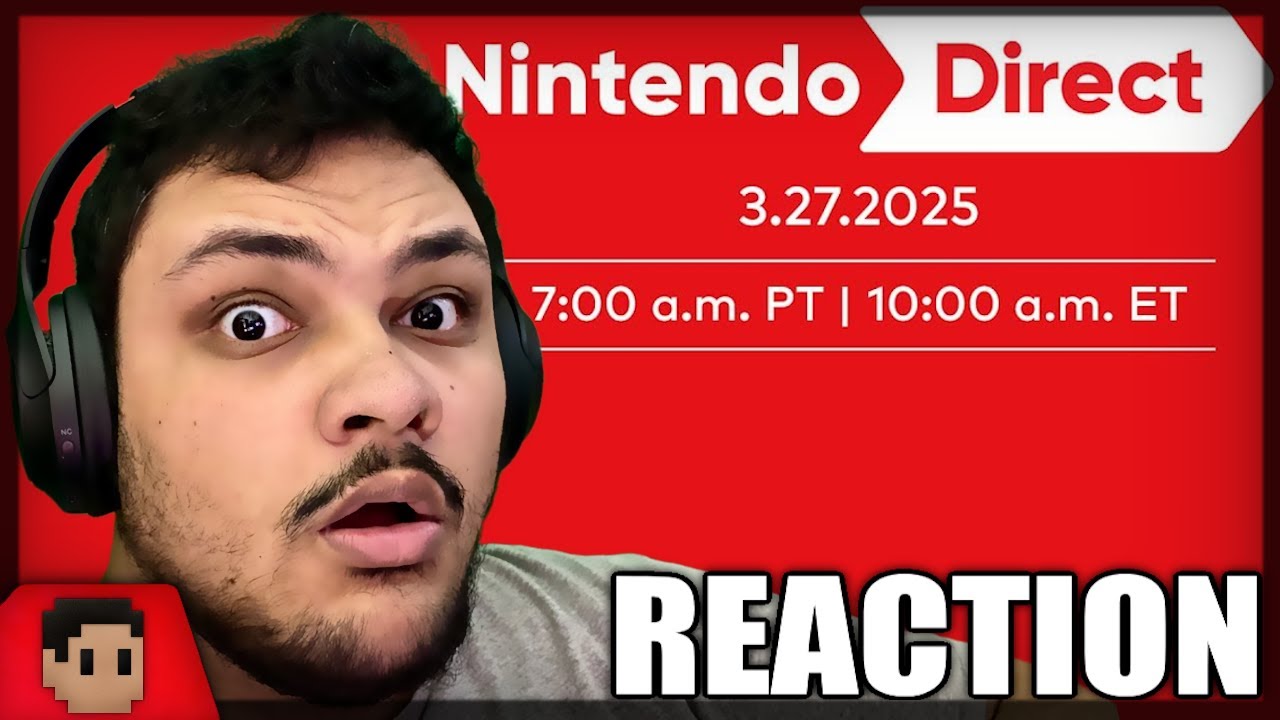 Nintendo Direct 3.27.2025 LIVE REACTION - YouTube