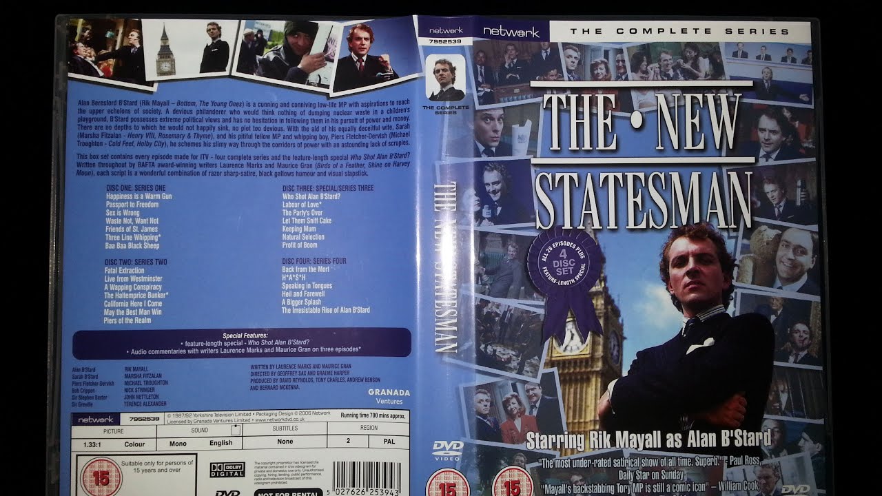 The New Statesman DVD Box Set Product Review - YouTube