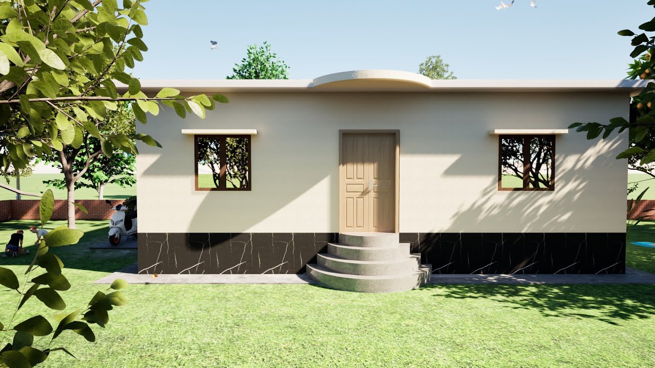 Small Family House Design in Bangladesh | CAD Builder - YouTube