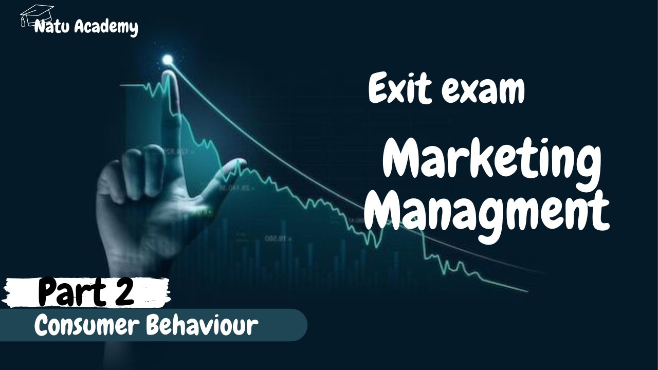 Exit exam for marketing management (Consumer Behaviour) questions and ...