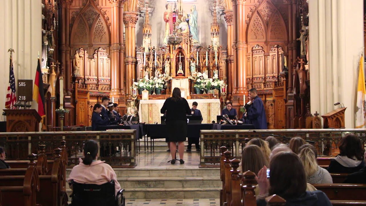 Metro Catholic School Handbell Ensemble performs Rollercoaster - YouTube
