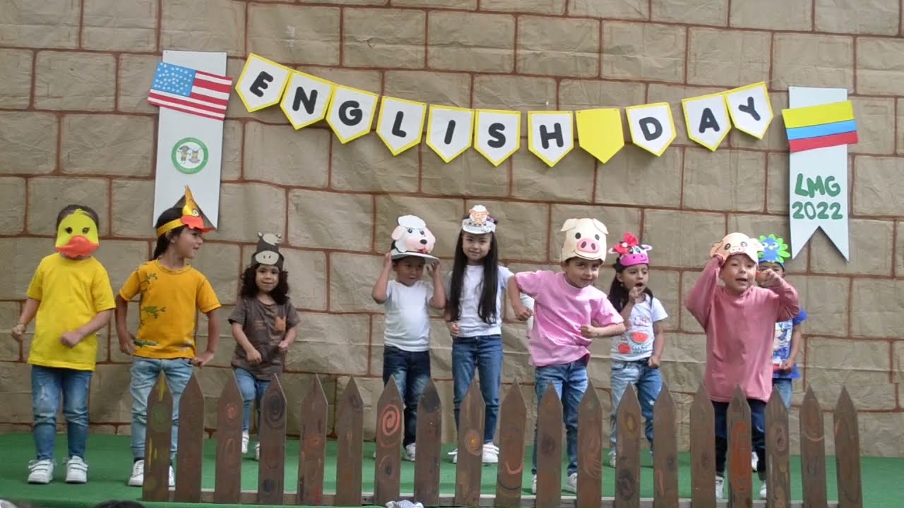 English Day - Kinder - YouTube