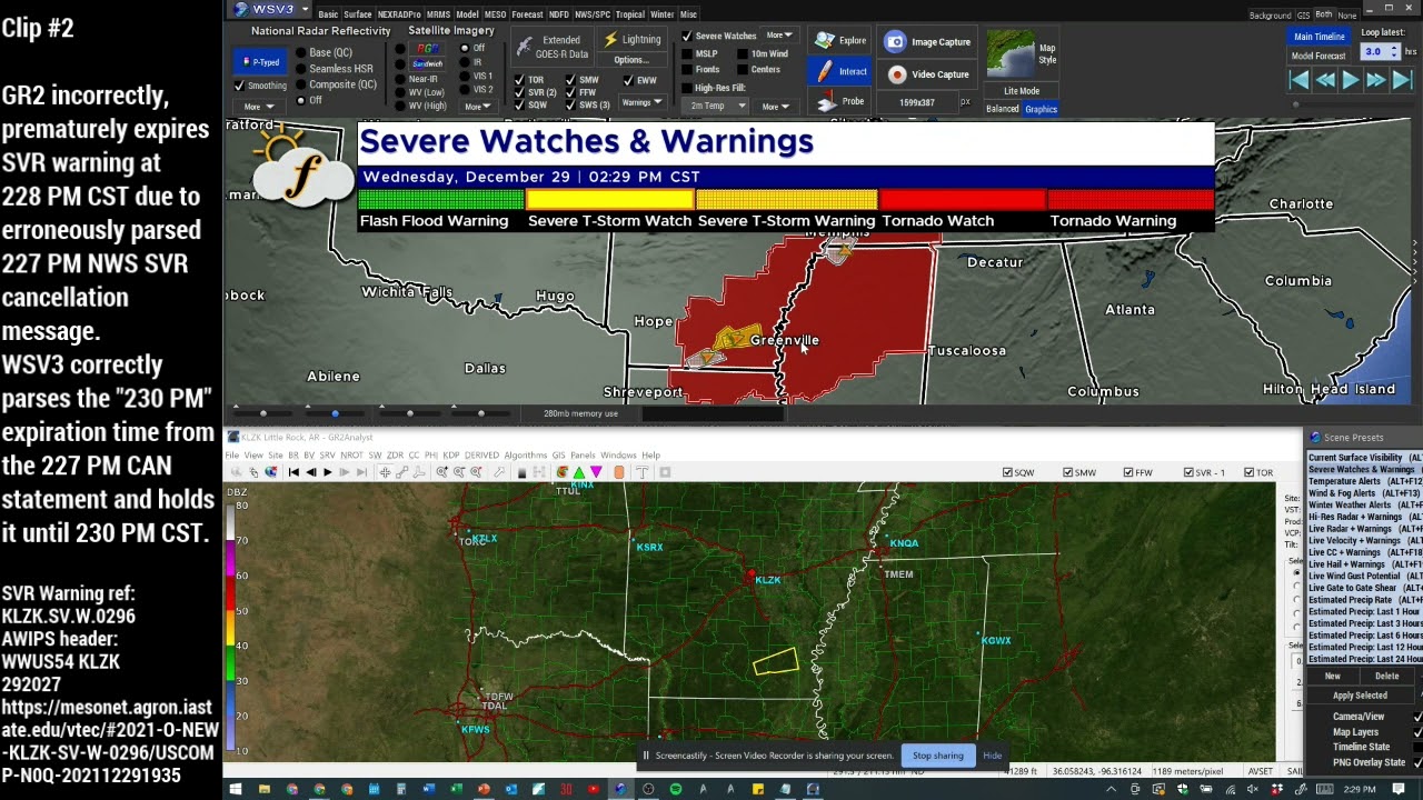 WSV3 V5.7 Outperforms Gibson Ridge GR2 Warnings and Illuminates a ...