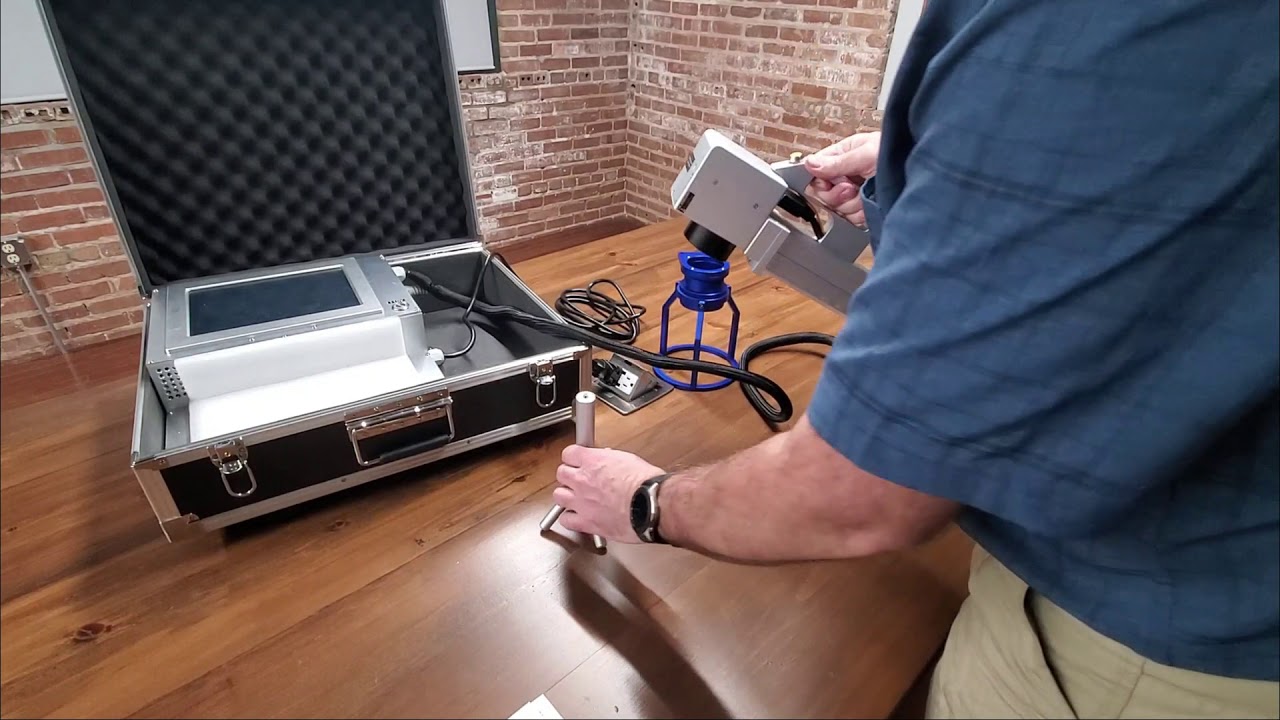 MobiLase Portable Laser Marking: Setup in 100 Seconds - YouTube