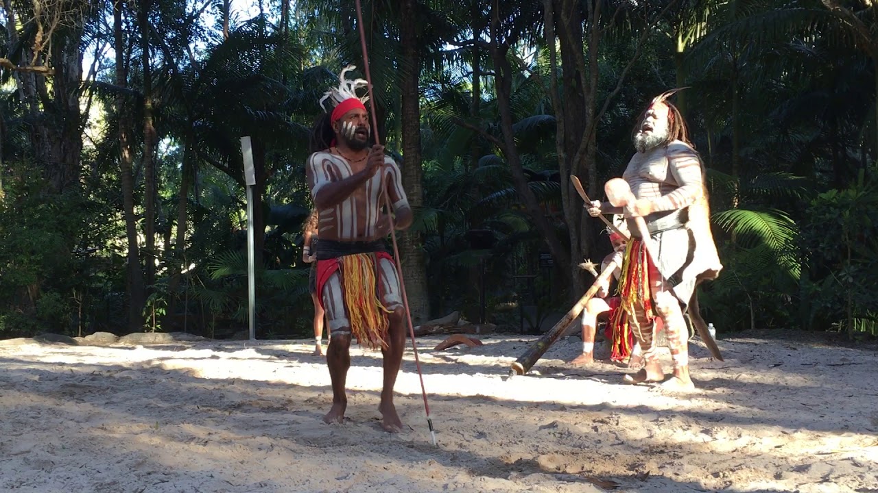 Aboriginal Hunting Dance - YouTube