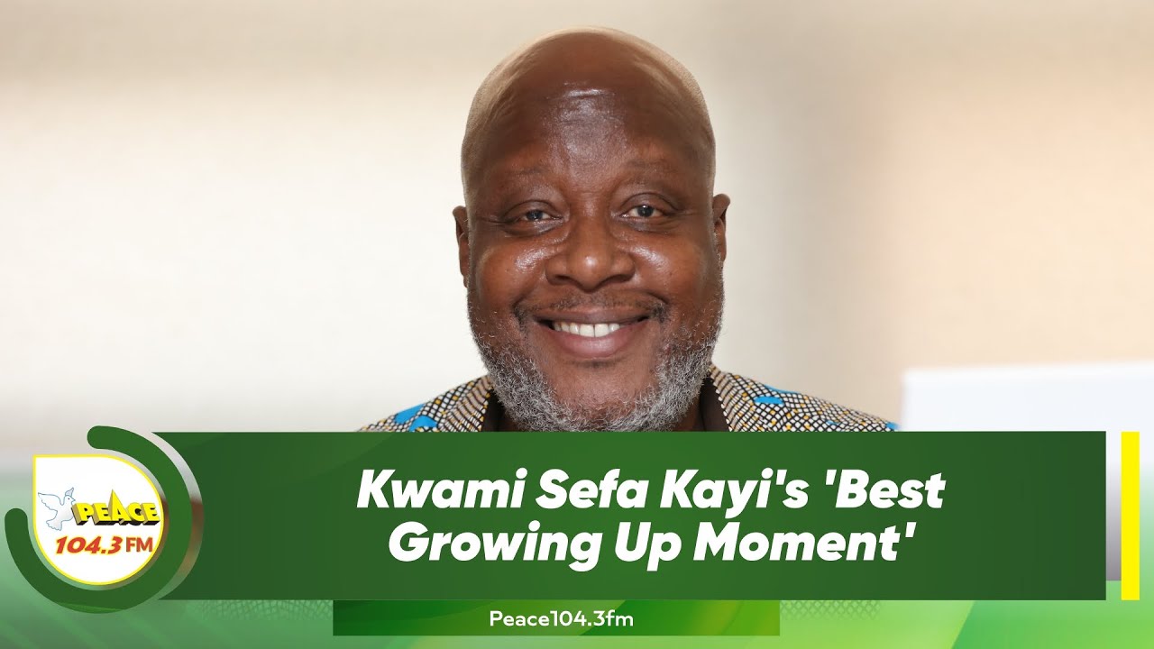 Kwami Sefa Kayi's 'Best Growing Up Moment' - YouTube