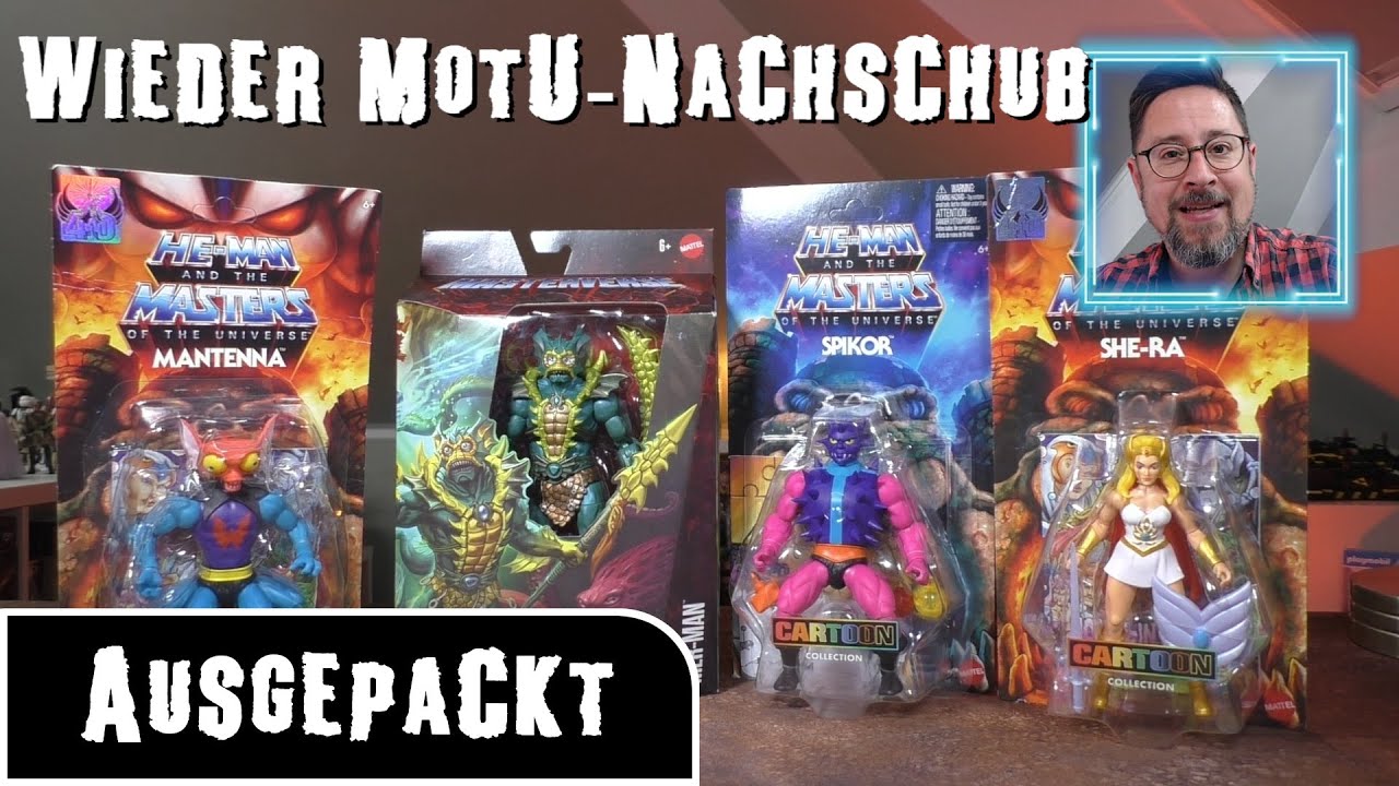 Ausgepackt - Cartoon Collection She Ra, Mantenna, Spikor Masterverse ...