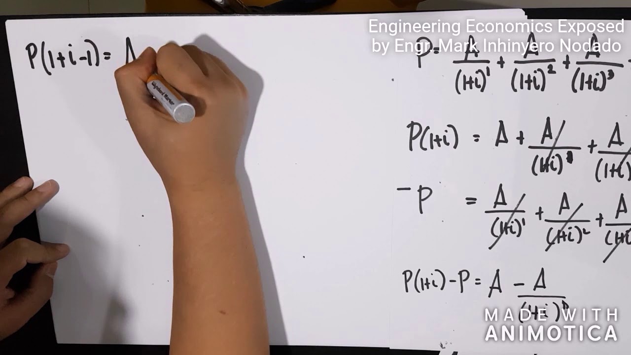 Engineering Economics Exposed 2/3- Annuity - YouTube