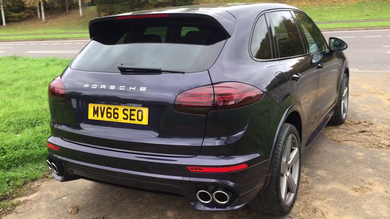 Porsche Cayenne in Purpurite - YouTube