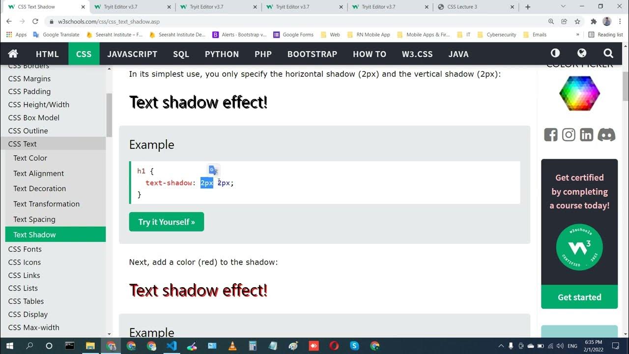 9 - CSS3 Class 3 | CSS Text | Fonts | Icons | Links | Lists | Tables | Muhammad Umair Ahmad ...