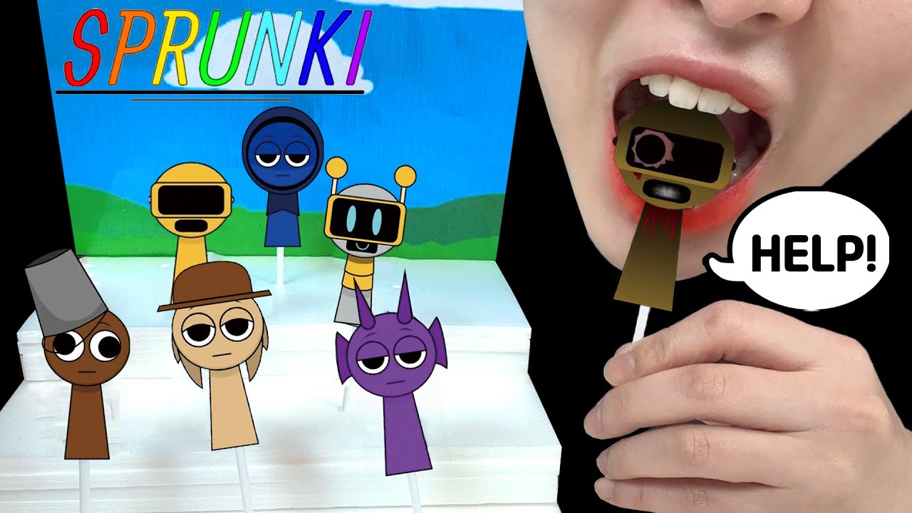 Delicious Sprunki MUKBANG 2 - Sprunki Incredibox - YouTube