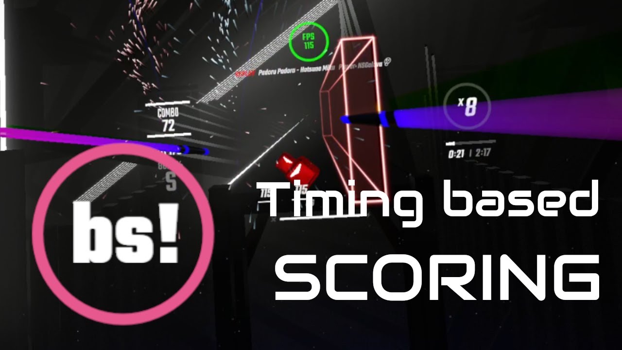 Timing based scoring in Beat Saber - YouTube