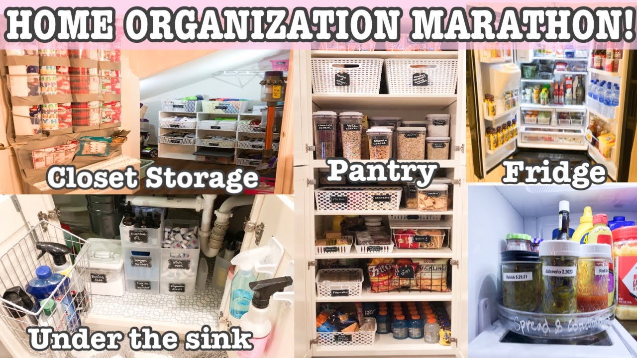 EXTREME HOME ORGANIZATION | CLEAN AND ORGANIZE WITH ME | CLEAN WITH ME ...