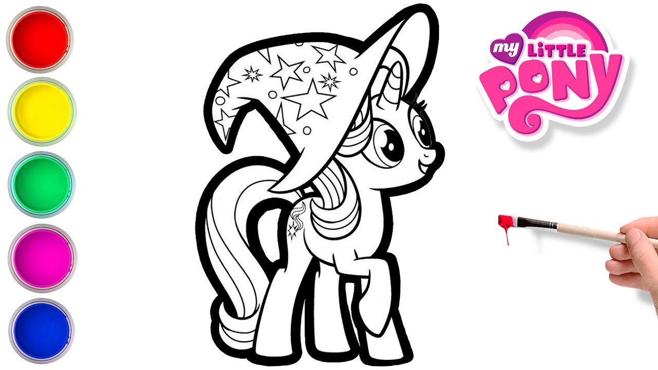My Little Pony Coloring Pages: Magical Art Adventure for Children - YouTube