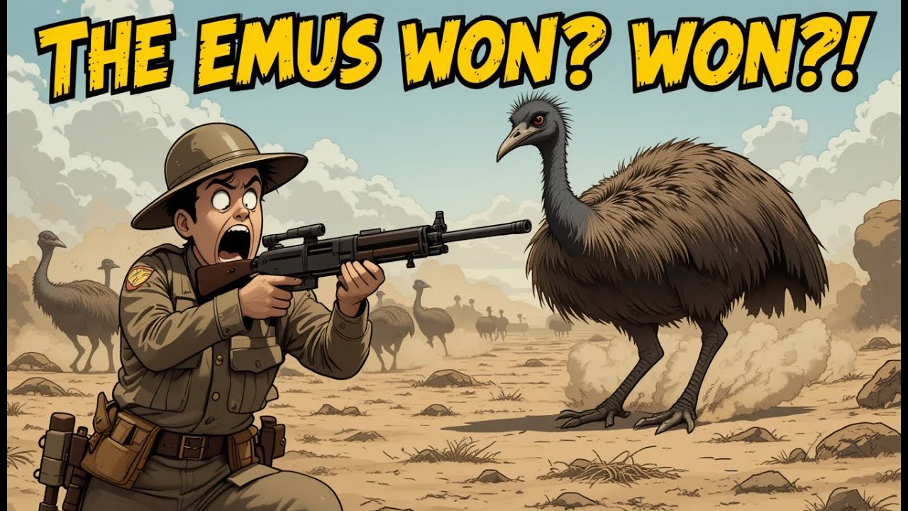 The Great Emu War 1932 - YouTube