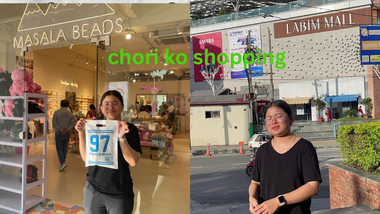 Chori ko shopping #lLABIM MALL#MASALA BEADS#@thingsundarvlog - YouTube