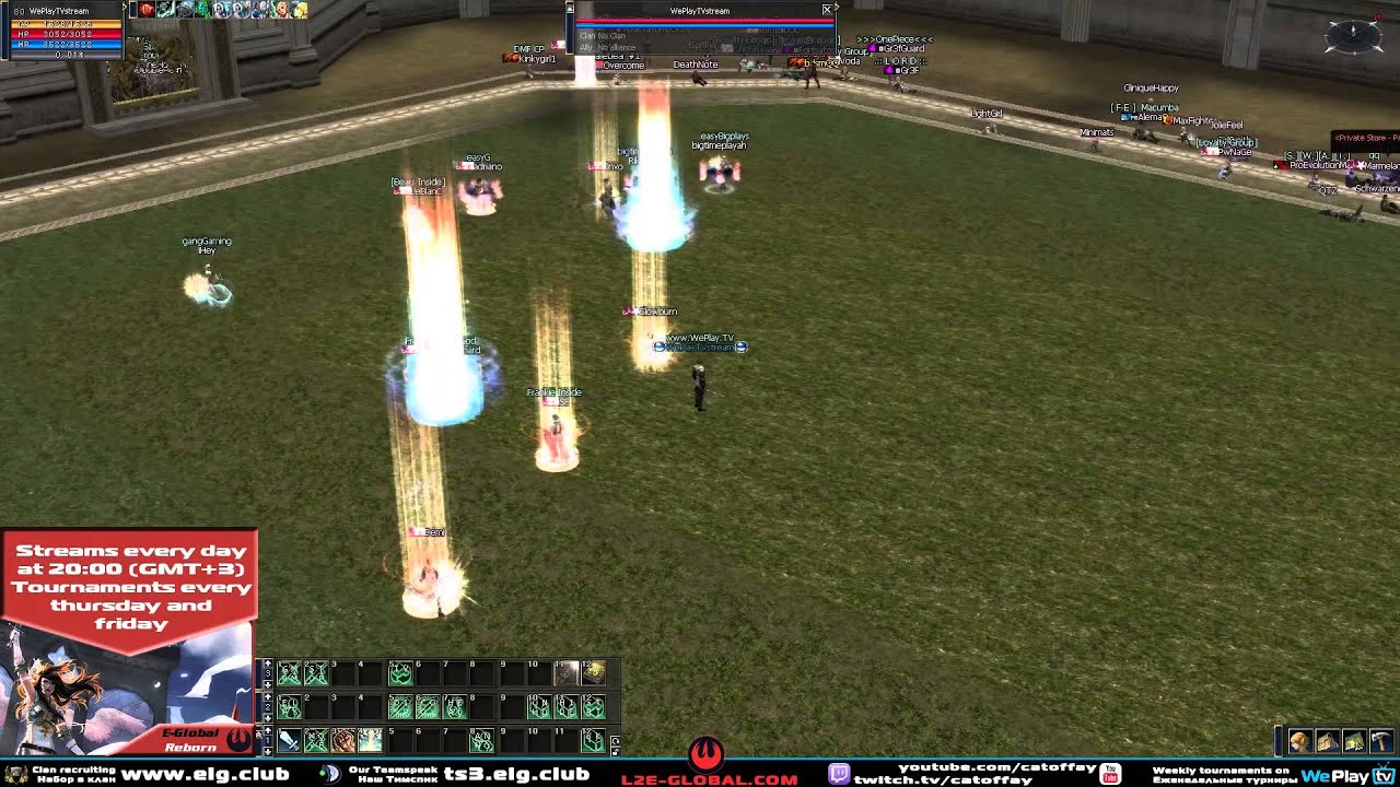 L2 E-GLOBAL Gang Const 5 VS 5 Epidemic/TheDominator Tournament Winners ...