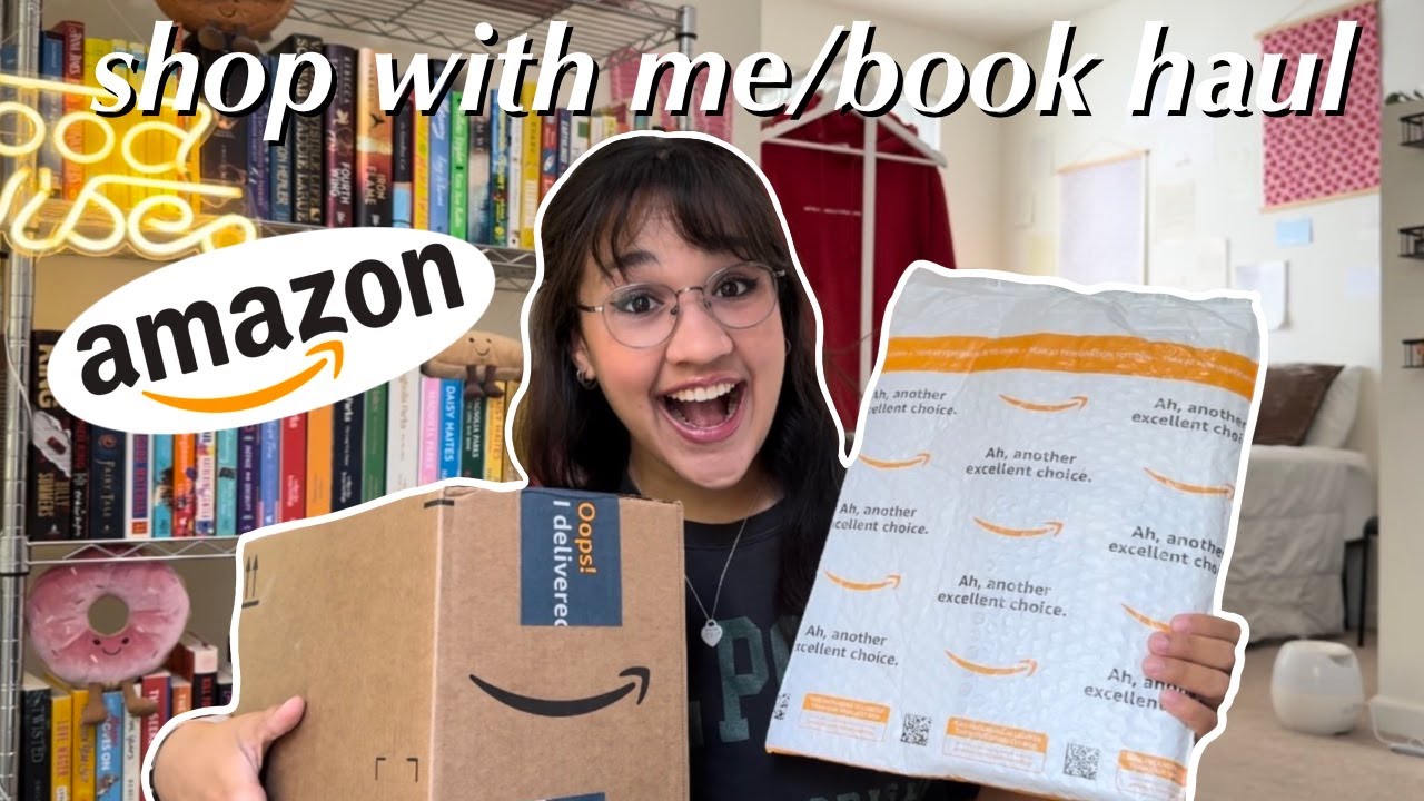 HUGE Book Unboxing Haul📚📦 Come Online Book Shopping With Me On Amazon ...