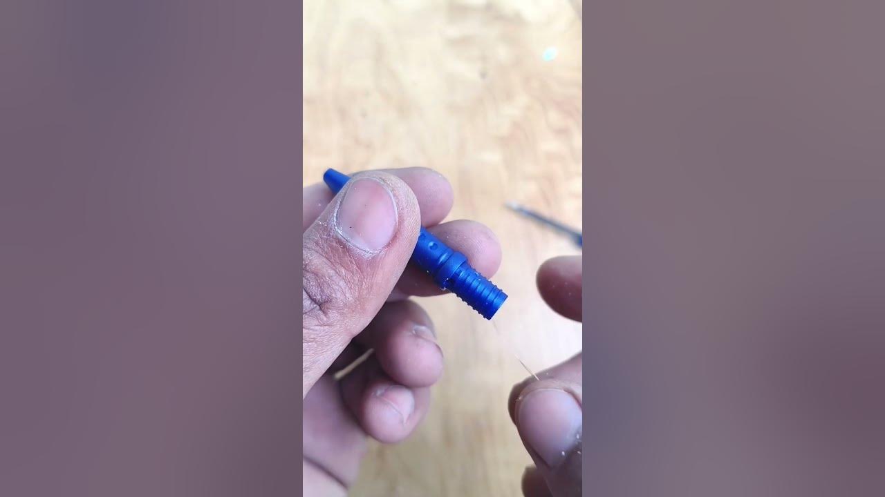 How to make a niddle threader #shorts - YouTube