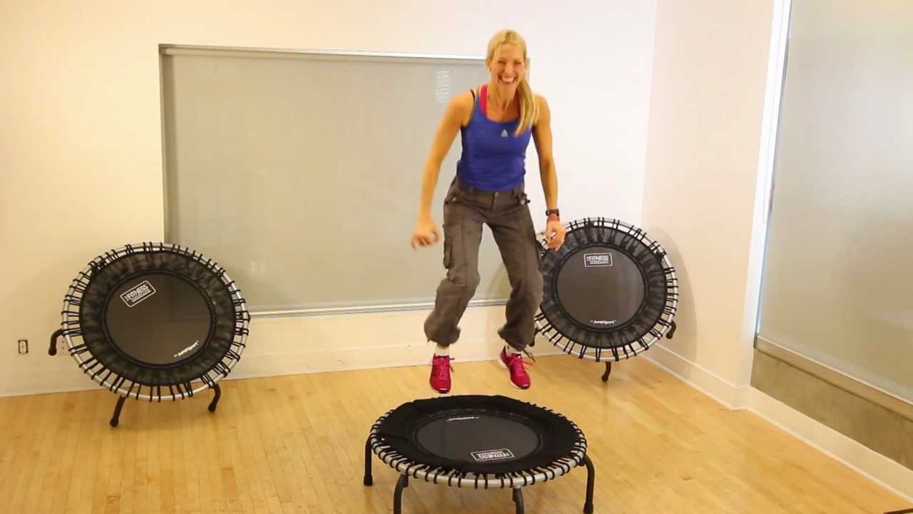 Bounce Along with Krista - Bounce & Tuck Jump - YouTube
