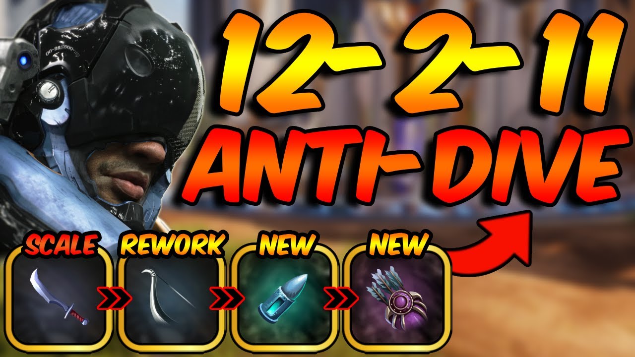 COUNTER DIVE-HEAVY TEAM COMPS WITH THESE NEW ITEMS!!!! - YouTube