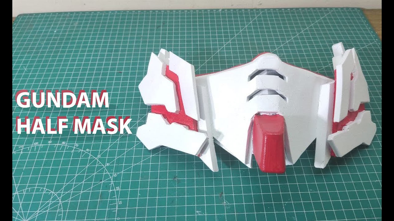 Gundam Helmet Pepakura