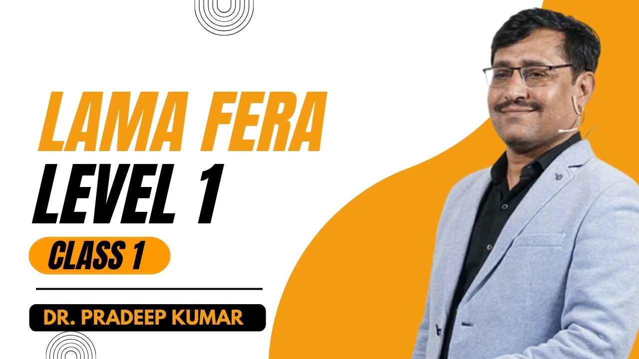 Lama Fera Level 1 Sep 20 2023 Class 1 - YouTube