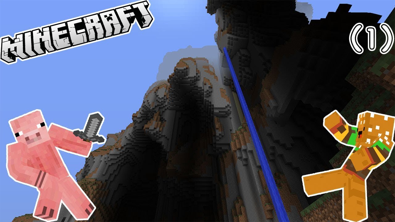 Minecraft - Sky Caves - FALLING! (1) - YouTube