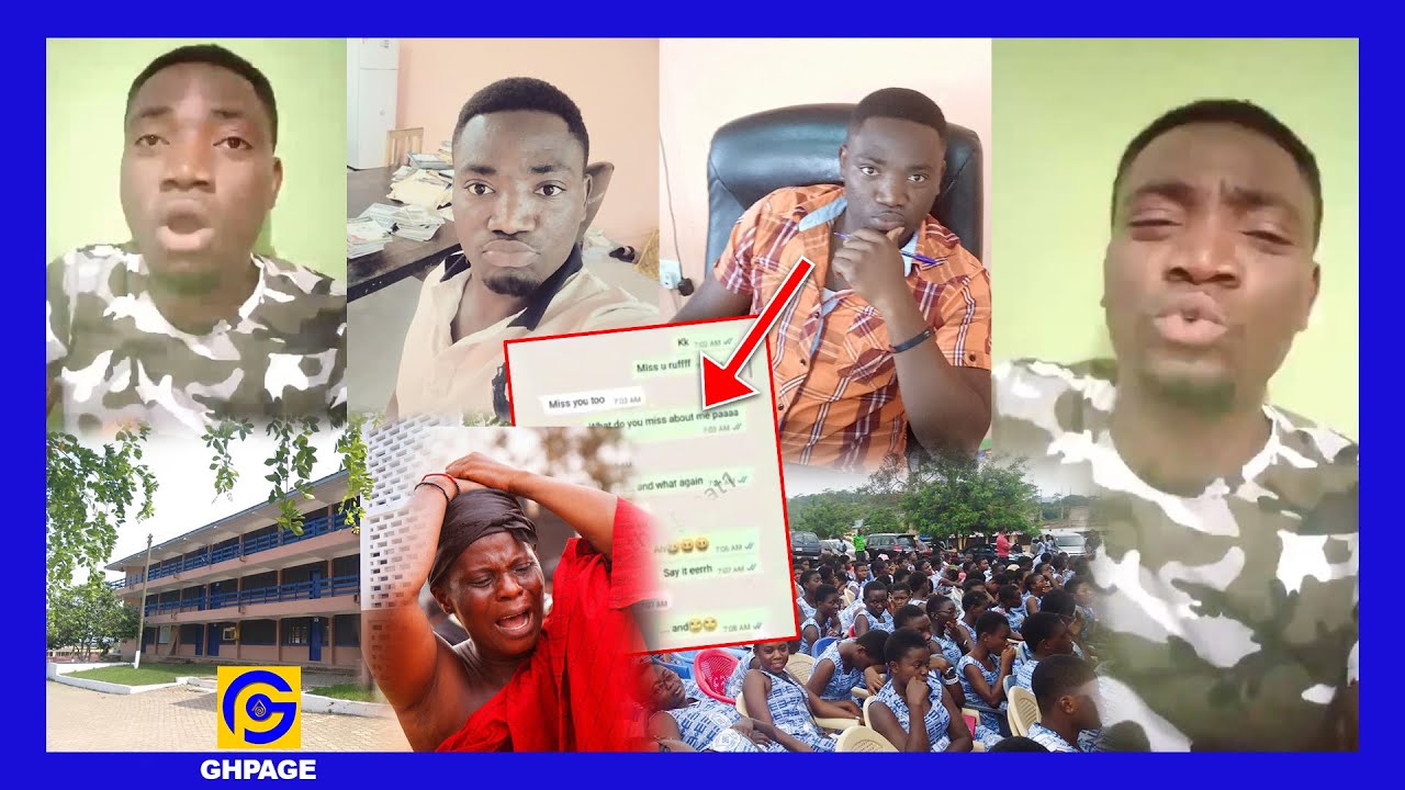 Her family want to k!ll me-Teacher of Benkum SHS criɛs after his sɛx ...