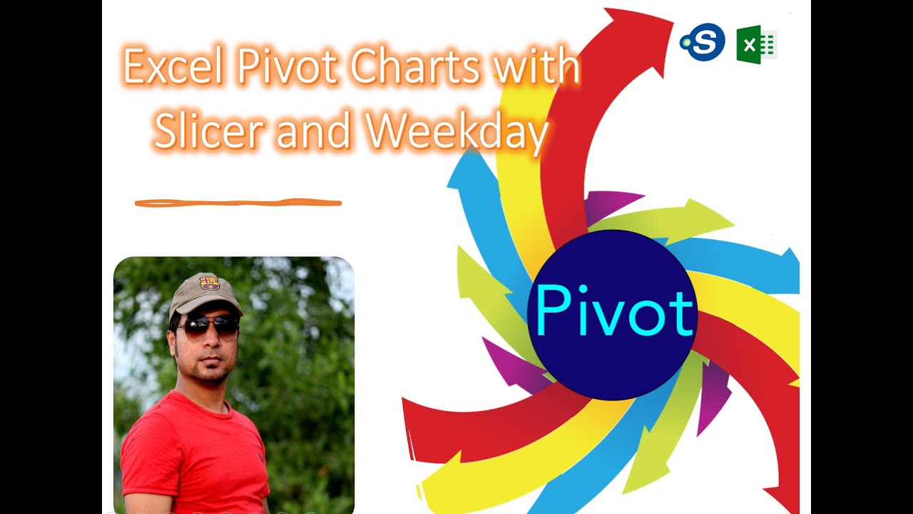 Excel Dynamic Pivot Charts with Slicer - Show Value by Weekday Name ...