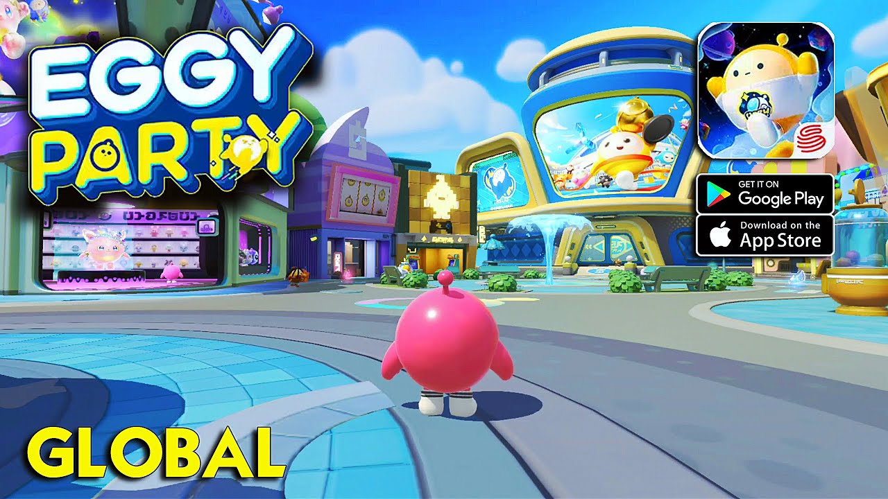 Eggy Party Global Version Gameplay Bluestacksandroidios Youtube