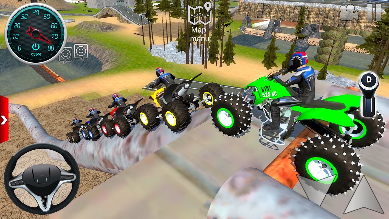 Mega Ramp ATV Racing Simulator 3D - Extreme Motocross Dirt Quad Bike ...