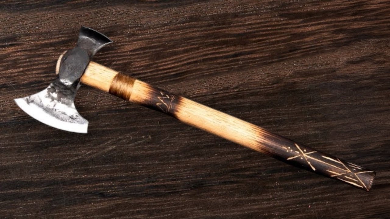How to Make Your First Axe | Simply Knives Episode 8 - YouTube