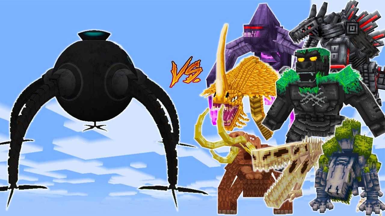 OMNIDROID vs KAIJU CRAFT ADDON | MINECRAFT PE BATTLE - YouTube