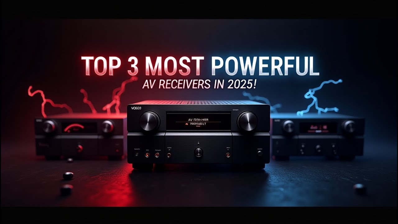 Top 3 Most Powerful AV Receivers in 2025! - YouTube