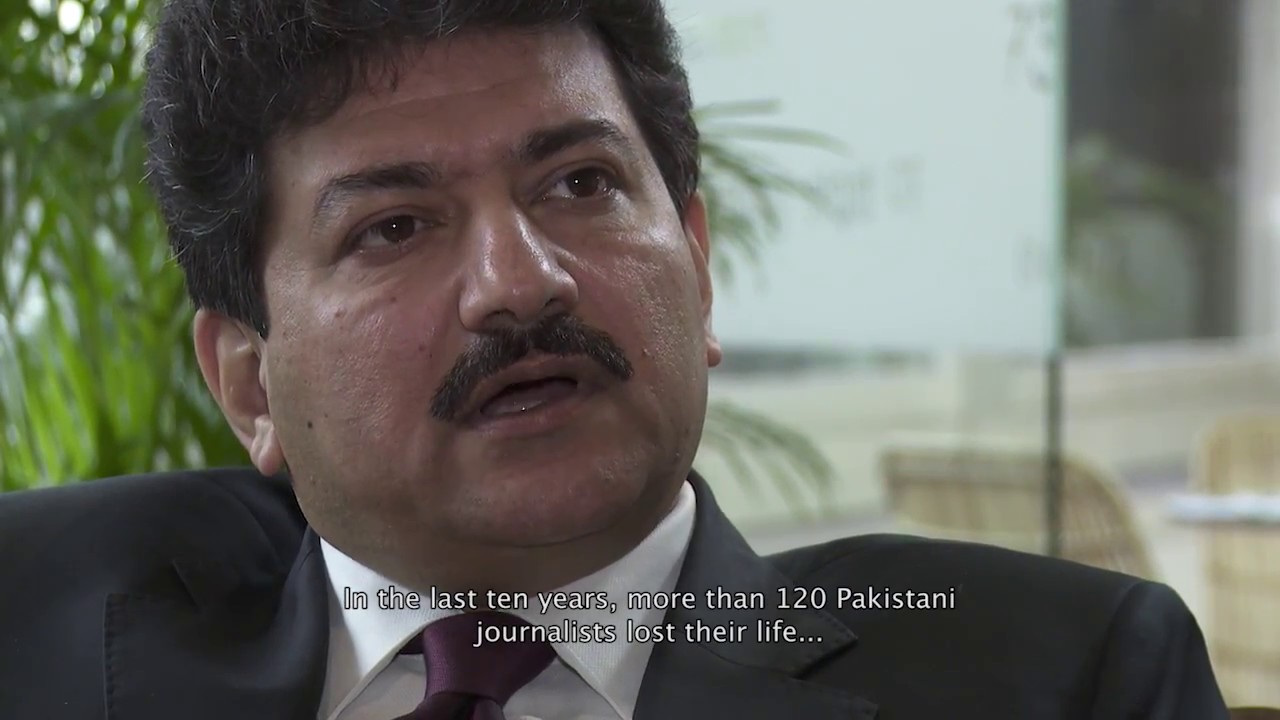 Hamid Mir about journalism in Pakistan - YouTube