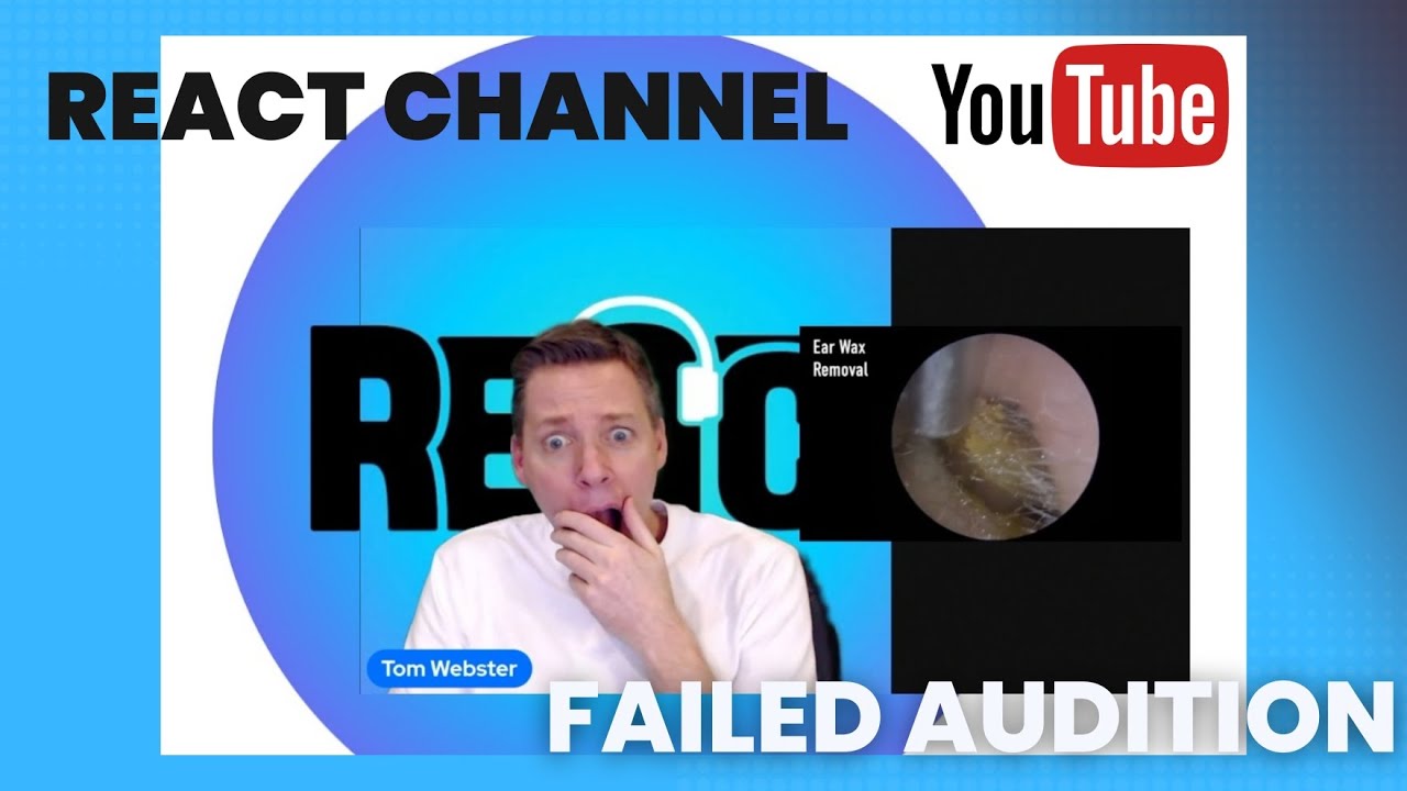 My Failed React Channel Audition #reaction #react - YouTube