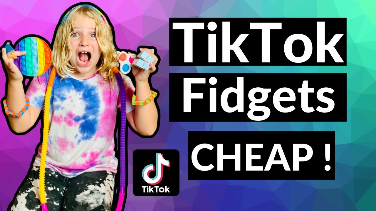 (Brand NEW) Tik Tok Fidgets Cheap- UNBOXING BEST fidget KIT!! - YouTube
