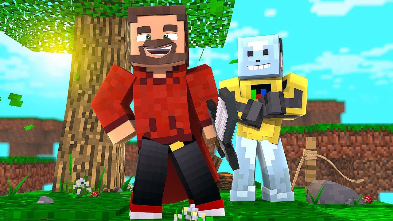 MITCH RETURNS TO YOUTUBE! Minecraft Robot Gaming and Mitch play ...