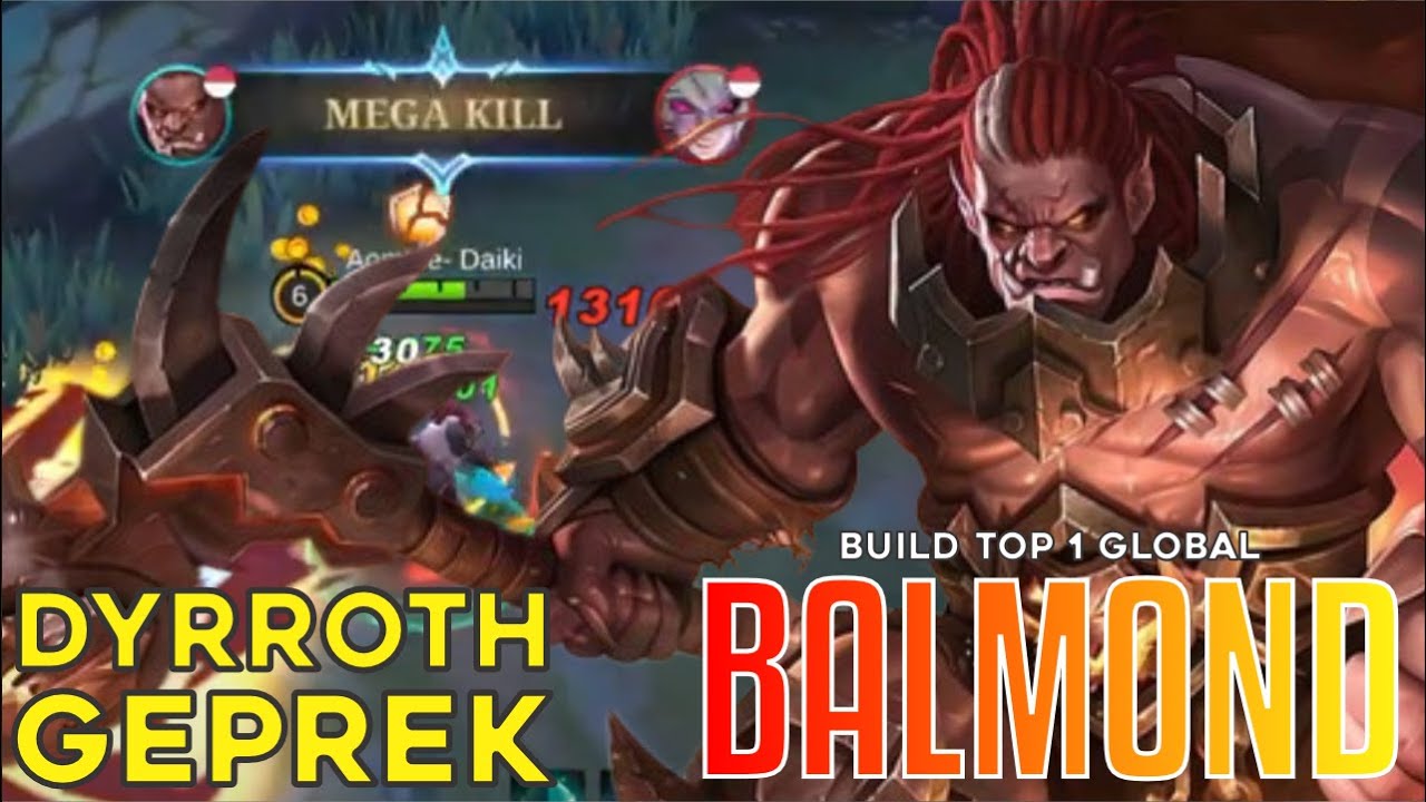 COUNTER DYRROTH? YOU MUST TRY THIS BUILD! BALMOND GAMEPLAY - MOBILE ...