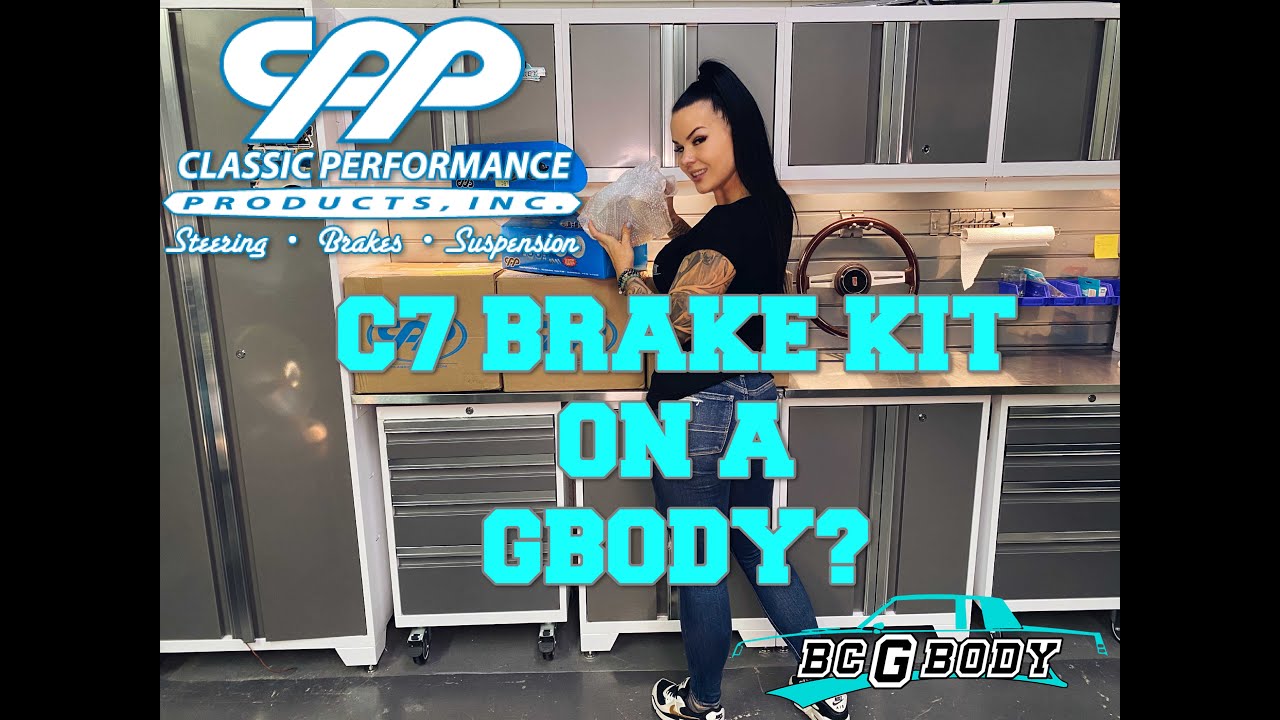 BIG BRAKE KIT GBODY C7 CONVERSION by CPP with CandyNChrome - YouTube