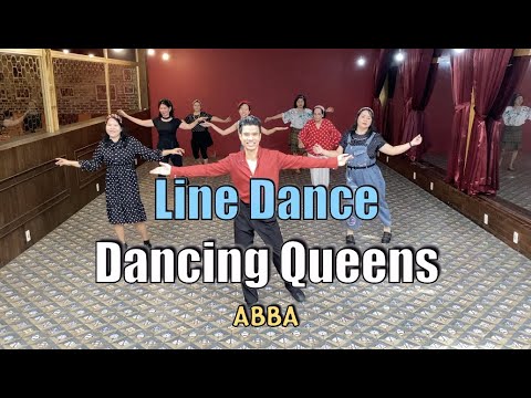 Dancing Queen | ABBA | LINE DANCE | Samba | D2D Studio Medan | Choreo ...