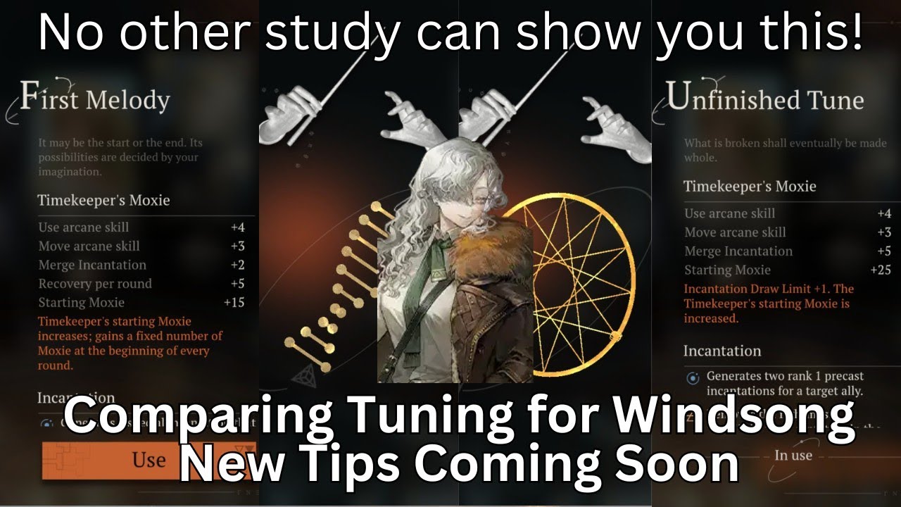 Comparing Tuning for Windsong - Reverse 1999 - YouTube